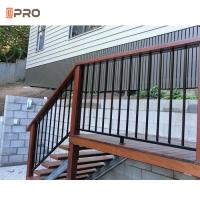 China T6 Modern Aluminium Balcony Balustrades Personal Outdoor Terrace Railing for sale