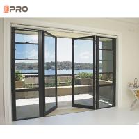 China Push Open 1.2mm 6063 Aluminium Hinged Doors For Home for sale