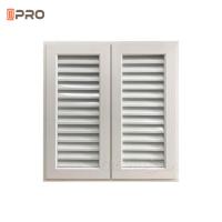 China Exterior Roller Shutter Anodised 4mm Aluminium Louver Window for sale