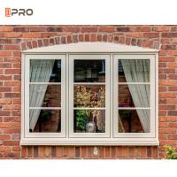 China Aluminium Glass Casement Windows pane replacement European Style for sale