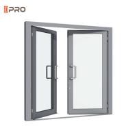 China Aluminum Bay Casement Windows Double Glazed outdoor kitchen Windows for sale