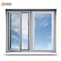 China Aluminum Bay Casement Windows Double Glazed outdoor kitchen Windows for sale
