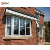 China Horizontal Sliding Aluminum Glass Window With Grill Design for sale