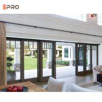 China Aluminium Sliding Door With Motor Lock Handle Windproof And Waterproof Performance for sale