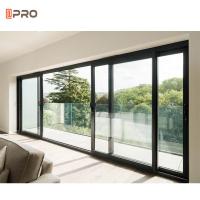 China Exterior Powder Coated Aluminum Sliding Glass Door Australian Standard for sale