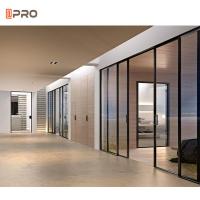 China Interior Aluminum Sliding Glass Doors For Bedroom Customized for sale