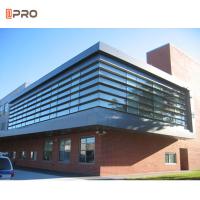 China Aluminum Insulated Exterior Building Spider System Curtain Wall for sale