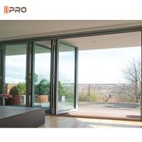 China Aluminium Glass Folding Doors Steel Frameless Aluminium Pella Sliding Patio Doors for sale