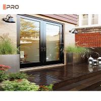 China Anti Theft  Exterior Aluminum Hinged Patio Door For Shower for sale