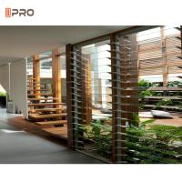 China Outdoor Security Aluminium Glass Louver Windows Air Ventilation for sale
