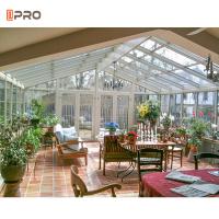 China Garden Gazebo Aluminum Sunroom System Glass Florida Room for sale