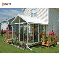 China Curved Freestanding Glass Florida Room Aluminium Outdoor for sale