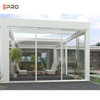 China Free Standing Glass Florida Room Veranda Sunroom Customized Size for sale