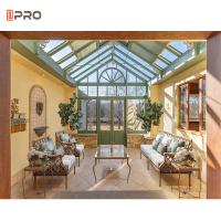 China Heatproof Veranda Glass Florida Room Polycarbonat Sunroom Unit Four Season for sale