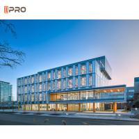 China Tempered Glass Aluminium Curtain Wall With Logo And Pattern Printed for sale