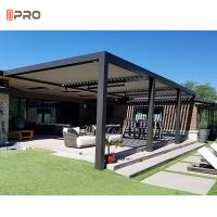 China Waterproof Aluminum Alloy Pergola Gazebo Louvers For Garden for sale