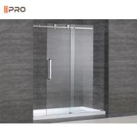 China household Double Glazed White Aluminum Glass Sliding Doors Security for sale