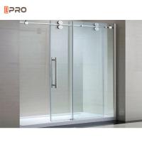 China household Double Glazed White Aluminum Glass Sliding Doors Security for sale