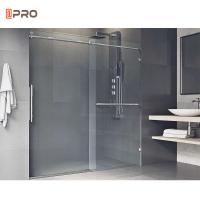 China household Double Glazed White Aluminum Glass Sliding Doors Security for sale
