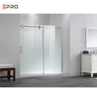 China Enclosure Aluminum sliding glass barn door for Shower Room for sale
