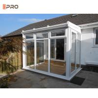 China Outdoor Garden Glass Florida Room Aluminium Tempered Glass Four Season Room for sale