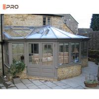 China Heat Roof Garden 4 Season Outdoor Glass Room Aluminum frame for sale