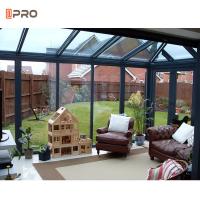 China Portable Veranda Sunroom Glass Florida Room Retractable for sale