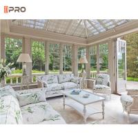 China Portable Veranda Sunroom Glass Florida Room Retractable for sale