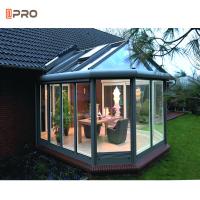 China 4 Season T5 Aluminum Glass Florida Room House Powder Coating for sale