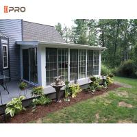 China Portable Anodized Conservatory Sunroom Retractable Lowes 4 Season for sale
