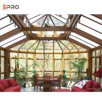 China Outdoor Glass Heatproof Victorian Sunroom 6063 Aluminium for sale