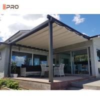 China Patio Roof Cassette Customized Retractable Awning Anti Ultraviolet for sale