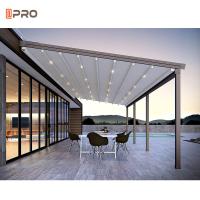 China Patio Roof Cassette Customized Retractable Awning Anti Ultraviolet for sale