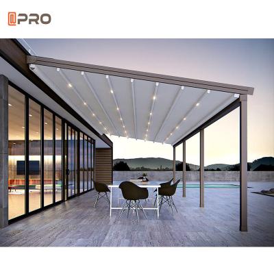 China Patio Roof Cassette Customized Retractable Awning Anti Ultraviolet for sale