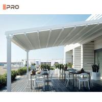 China Sun Shade Patio Aluminum Pergola Ceiling Bracket Retractable Awning for sale