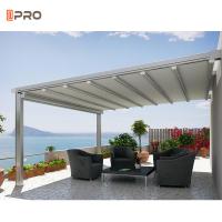 China Apro Motor Canopy Roof Aluminum Roof Awning Retractable for sale