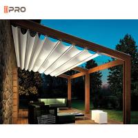 China Apro Motor Canopy Roof Aluminum Roof Awning Retractable for sale