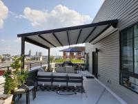 China European Style Retractable Pergola Awning Modern Aluminum for sale