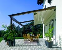 China European Style Retractable Pergola Awning Modern Aluminum for sale