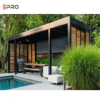 China Framed Aluminum Modern Garden Customized Arches Arbours Pergola Waterproof for sale