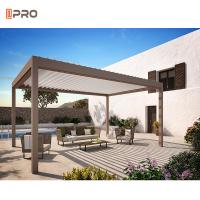 China Framed Aluminum Modern Garden Customized Arches Arbours Pergola Waterproof for sale
