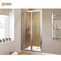 China Aluminium Sheet Moden Barn Tambour Sliding Plain White Powder Coated Aluminum Bi Fold Door for sale