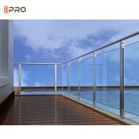 China Interior Glass Swimming Pool Aluminum Handrails Stainless Steel Stairs Balustrades for sale