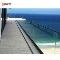 China Interior Glass Swimming Pool Aluminum Handrails Stainless Steel Stairs Balustrades for sale
