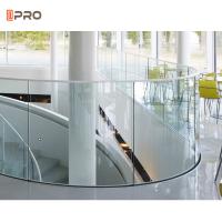China Modern Plexiglass Stair Metal Balustrades Handrails Wrought Iron Glass Steel Railing for sale
