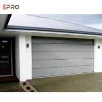 China 16X7 18X8 Clear Roll Up Side Sliding Garage Doors Commercial Plexiglass Fiberglass for sale