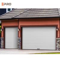 China Black Anodized 7 X 8 Aluminum Garage Door Glass 16 Ft X 7 Ft Building Material 9X7 Full View for sale