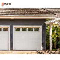 China Electric Roll Up Glass Garage Doors Security Horizontal Sliding for sale