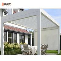 China Patio Motorized Garden Outdoor Aluminum Pergola 3x3m Framed for sale