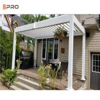 China Patio Motorized Garden Outdoor Aluminum Pergola 3x3m Framed for sale
